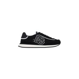 Dolce & Gabbana Dolce&Gabbana Low-Top Sneaker - "Cushion" Sneakers &ndash; Black - Gr. 37,5 (EU) - in Schwarz - f&uuml;r Damen