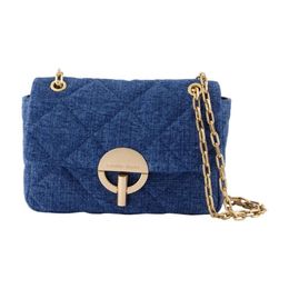 Vanessa Bruno Hobo Bags - Moon Medium Shoulder Bag - Linen - Blue - Gr. unisize - in Blau - f&uuml;r Damen