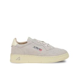 Autry Low-Top Sneaker - Medalist Low Suede Sneakers - Gr. 39 (EU) - in Grau - f&uuml;r Damen