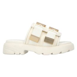 Bottega Veneta Sandalen - Flash White - Gr. 38 (EU) - in Beige - f&uuml;r Damen