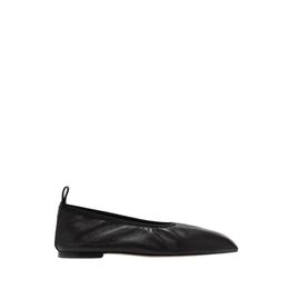 aeyde Nomi Nappa Leather Black Ballerina - Gr. 37 (EU) - in Schwarz