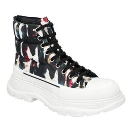 Alexander McQueen Stiefel - Tread Slick Boots 'Graffiti' - Gr. 42 (EU) - in Bunt - f&uuml;r Damen