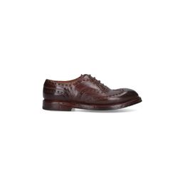 Premiata Brogue Derby Shoes &ndash; Brown - Gr. 8_5 - in Braun