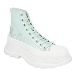Alexander McQueen Stiefel - Tread Slick Boots 'Light Green Graffiti' - Gr. 42 (EU) - in Gr&uuml;n - f&uuml;r Damen