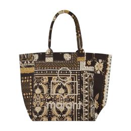 Isabel Marant Shopper & Totes - Yenky Ge Shopper Bag - Cotton - Black - Gr. unisize - in Schwarz - f&uuml;r Damen