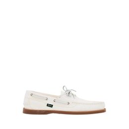 Paraboot Loafer - Barth White Leather Loafers With Durable Rubber So - Gr. 6 - in Wei&szlig; - f&uuml;r Damen