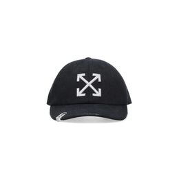 Off-White Caps & M&uuml;tzen - Curved Visor Baseball Cap In Black Cotton - Gr. ONE SIZE - in Schwarz - f&uuml;r Damen