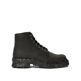 Maison Mihara Yasuhiro Stiefel - Vintage-Like Combat Boots - Gr. 44 (EU) - in Schwarz - f&uuml;r Damen