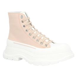 Alexander McQueen Stiefel - Tread Slick Boots 'White Grey' - Gr. 37 (EU) - in Wei&szlig; - f&uuml;r Damen