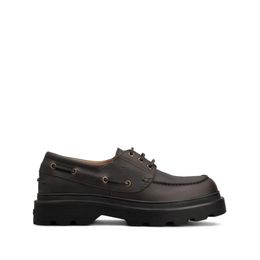 Tod's Moccasin-Style Lace-Up Shoes - Gr. 9_5 - in Schwarz