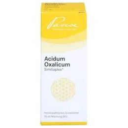 Pascoe Acidum Oxalicum Similiaplex Mischung 50 ML
