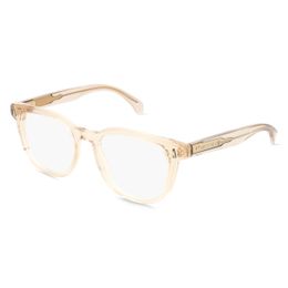 Moncler ME2002 Brille Unisex | Fassung: Vollrand, Quadratisch, Beige Transparent