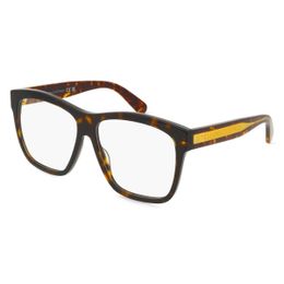 Stella McCartney SC50045I Brille Damen | Fassung: Vollrand, Quadratisch, Havanna Dunkel