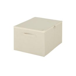 H&ouml;ffner Aufbewahrungsbox creme Polyester,Papier,Stoff Ma&szlig;e (cm): B: 35 H: 25 &raquo; H&ouml;ffner