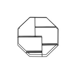 H&ouml;ffner Wandregal schwarz Ma&szlig;e (cm): B: 44 H: 44 T: 11.0 &raquo; H&ouml;ffner