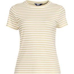 LANDS' END T-Shirt aus softem Viskosemix, Damen,  Wei&szlig;, Viskose/Polyester-Mischung, by Lands' End