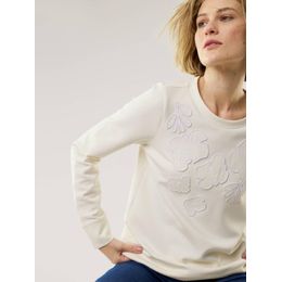 Walbusch Blumenapplication Sweatshirt