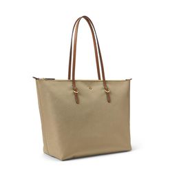 Lauren by Ralph Lauren Lauren Ralph Lauren Shopper 'KEATON' Damen Gr&ouml;&szlig;e One Size beige / braun