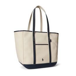 Polo Ralph Lauren Shopper Damen Gr&ouml;&szlig;e One Size ecru / navy