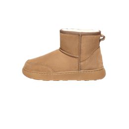 Everau Stiefelette Damen Gr&ouml;&szlig;e 42 kastanienbraun Winterschuhe