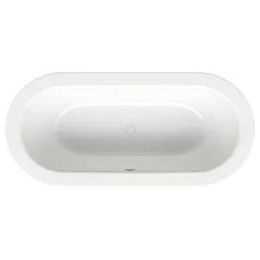 BetteStarlet Oval Einbau-Badewanne, oval, 2-Sitzer, 1750x800x420mm, 2680-000AS, Farbe: Wei&szlig; mit Antirutsch Sense