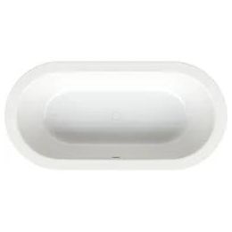 BetteStarlet Oval Einbau-Badewanne, oval, 2-Sitzer, 1950x950x420mm, 2745-000AS, Farbe: Wei&szlig; mit Antirutsch Sense