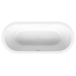 BetteStarlet Flair Oval Einbau-Badewanne, 2-Sitzer, oval, 1680x730x420mm, 8773-000AS, Farbe: Wei&szlig; mit Antirutsch Sense