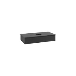Villeroy & Boch V&B Waschtischunterschrank mit Frontstruktur, mit Beleuchtung Antao 100x19x50cm, WBP-farbe Lac, bla m Lac ; Villeroy & Boch (L09110PD)