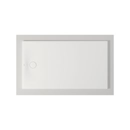 Duravit Rechteck-Duschwanne Tempano 160x90x5cm, bodenb&uuml;ndig, wei&szlig; (720208000000000)
