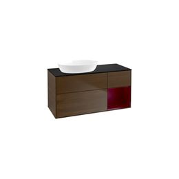Villeroy & Boch V&B Waschtischunterschrank Finion 120cm, Pl bla m, Reg Peo m Lac, wal ven ; Villeroy & Boch (FA52HBGN)