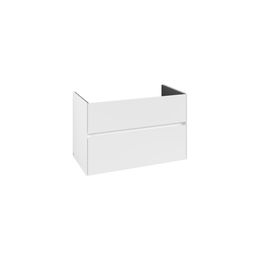 Villeroy & Boch V&B Waschtischunterschrank Collaro 96,1x61x48cm, WT mittig, white matt ; Villeroy & Boch (C14500MS)