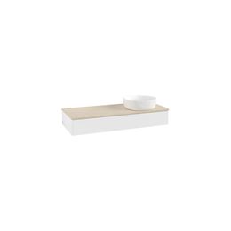 Villeroy & Boch V&B Waschtischunterschrank ohne Frontstruktur, mit Beleuchtung Antao 120x19x50cm, WBP-farbe botti., wh. m Lac ; Villeroy & Boch (L12013MT)