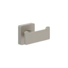 Villeroy & Boch V&B Dop.-Handtuchhalter Elements Striking brushed nickel black, 80x44x45mm ; Villeroy & Boch (TVA15201200064)