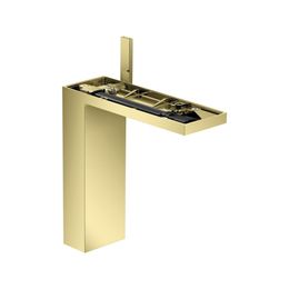 Hansgrohe Waschtisch-Einhebelmischer 230 Axor MyEdition A 196mm, m Pus-Op-Abl, o Pl, po gol opt (47022990)
