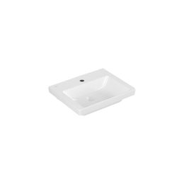 Villeroy & Boch V&B Handwaschbecken Subway 3.0 50x40cm, eck., m HL/o &Uuml;berlauf, wei&szlig; ; Villeroy & Boch (43705101)