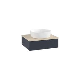 Villeroy & Boch V&B Waschtischunterschrank mit Frontstruktur Antao 60x19x50cm, WBP botti., md bl. m Lac ; Villeroy & Boch (K07113HG)