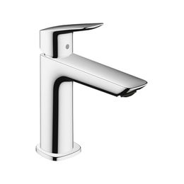 Hansgrohe Waschtisch-Einhebelmischer 110 Logis F mit Push-Open-Ablaufgarnitur, chrom (71252000)