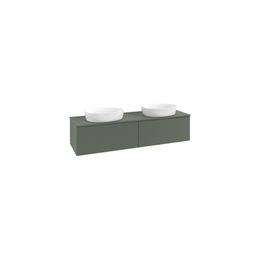 Villeroy & Boch V&B Waschtischunterschrank mit Frontstruktur Antao 160x36x50cm, WBP Lac, lea gre. m Lac ; Villeroy & Boch (K39110HL)