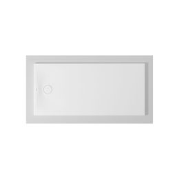 Duravit Rechteck-Duschwanne Tempano 160x75x5cm, bodenb&uuml;ndig, Antislip, wei&szlig; (720206000000001)