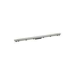 Hansgrohe RainDrain Match + Duschrinne 1200mm, Edelstahl geb&uuml;rstet, Fertigset (56218800)