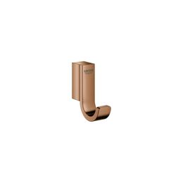 Grohe Bademantelhaken Selection warm sunset geb&uuml;rstet, einfach (41039DL0)