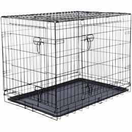 Trixie Hundebox Home schwarz M: 78x62x55 cm