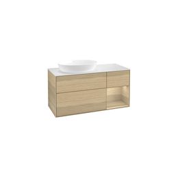 Villeroy & Boch V&B Waschtischunterschrank Wandbeleuchtung Finion 120cm, Pl wh. m, Reg Oa ven, Oa ven ; Villeroy & Boch (GA51PCPC)