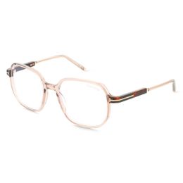 Tom Ford FT5911-B Brille Unisex | Fassung: Vollrand, Quadratisch, Braun Gl&auml;nzend