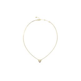 Guess Kette 'CRYSTAL HEART' Damen Gr&ouml;&szlig;e One Size gold / transparent