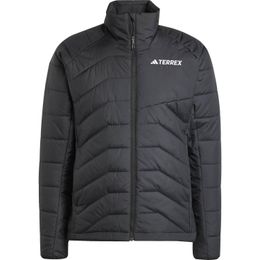 Adidas Multi Steppjacke Herren - schwarz - Gr. M - Polyester
