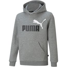 Puma Hoodie Jungen - grau - Gr. 116 - Baumwolle/Polyester