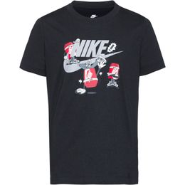 Nike Nsw Boxy Break Dance T-Shirt Jungen - schwarz - Gr. 140/146 - Baumwolle