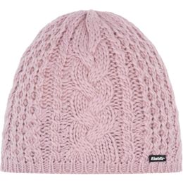 Eisb&auml;r Eisb&auml;r Afra Beanie Damen - rosa - Gr. Einheitsgr&ouml;&szlig;e - Wolle/Polyacryl