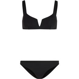 O`Neill O'neill Wotw Popoyo Matira Bikini Set - schwarz - Gr. 36 - Polyimid/Elastan